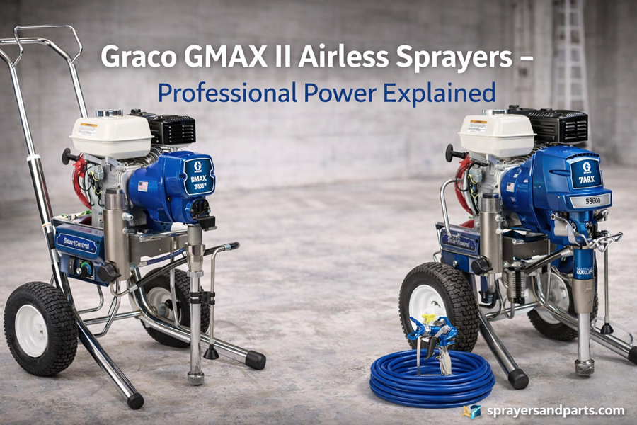 Graco GMAX II Airless Sprayers Guide | 3400, 3900, 5900 & 7900 Series ...